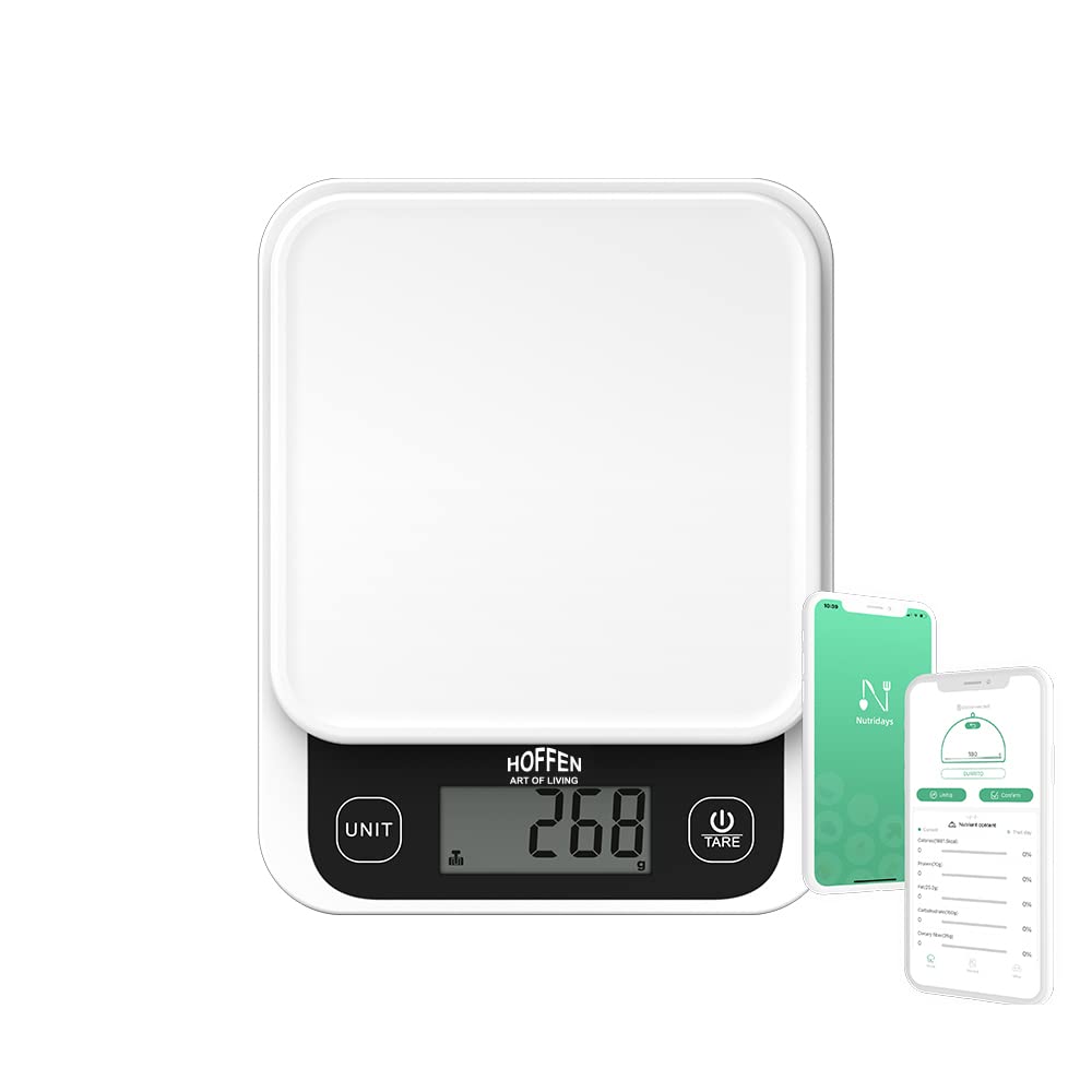 Hoffen Smart Food Digital Kitchen & Food Weight Machine for Nutrition
