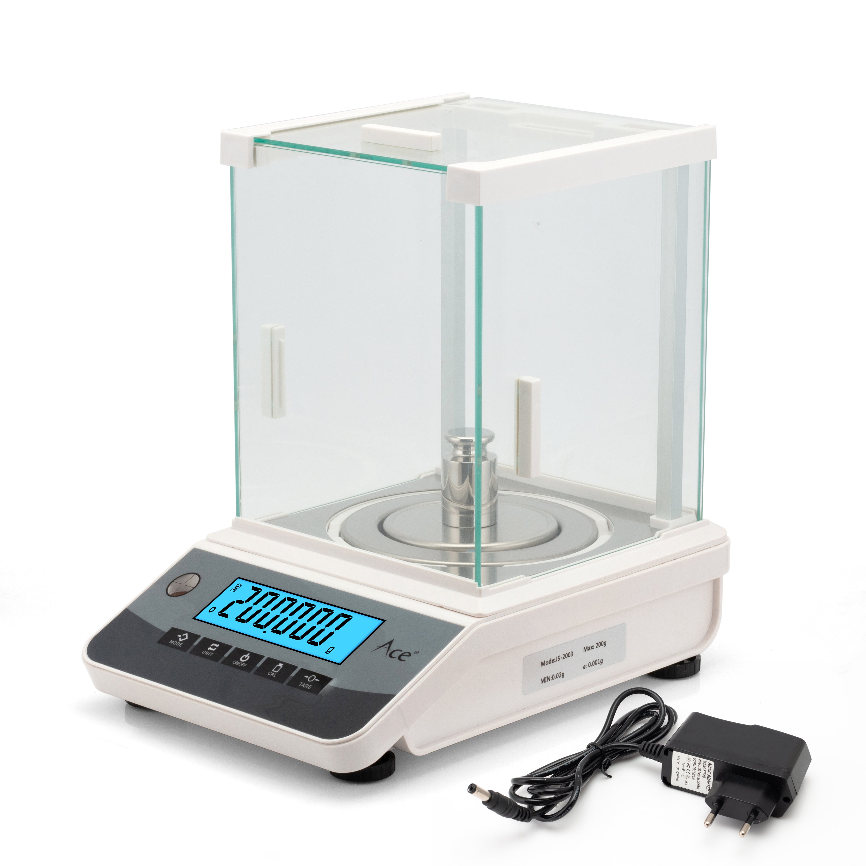 Ace Diamond Digital Jewelry Weighing Scale 200 g * 1 mg